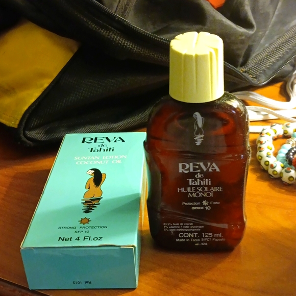 Reva de Tahiti | Skincare | Vintage 8s Reva De Tahiti Suntan Lotion ...